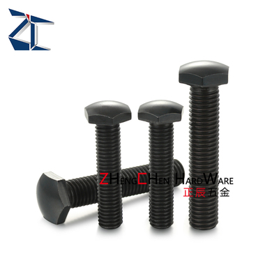 碳钢发黑粗牙头部定位螺栓STBB