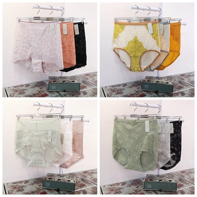 随刻收腹提臀蕾丝女士内裤