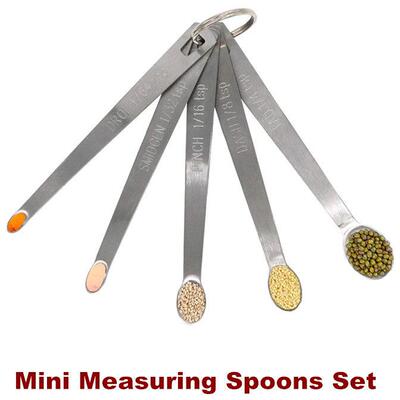 Mini Measuring Spoons Set Teaspoon for Cooking and Baking