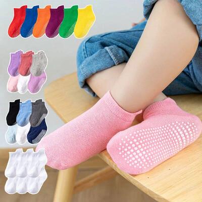 6 Pairs/lot 0 to 6 Yrs Cotton Children