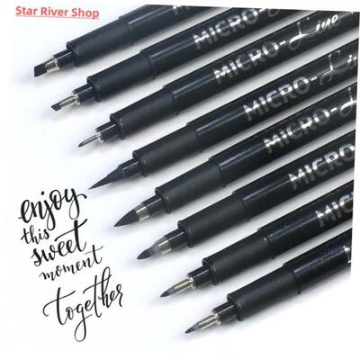 Calligraphy Hand Lettering Pens, Pigment Liner Micron Pen Se