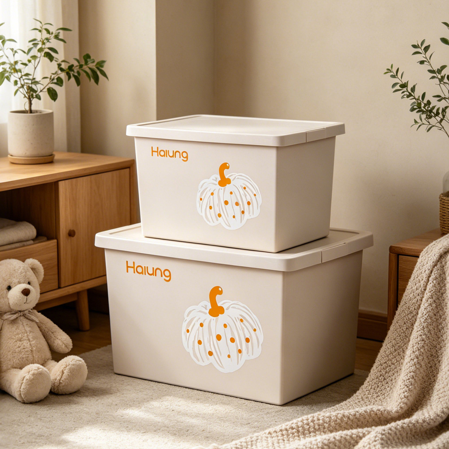 焕龙宿舍开学租房搬家收纳箱带盖加大密封塑料储物箱家居整理箱