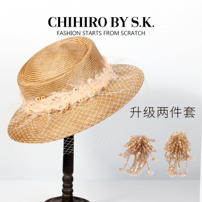 户外网纱女礼帽CHIHIROBYS.K.