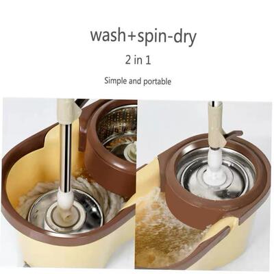 automatic washing mop barrel cleaning set floor cloth 拖把