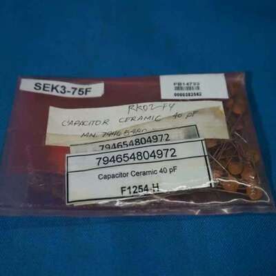 议价Lot 40pcs 40pF Capacitor Ceramic