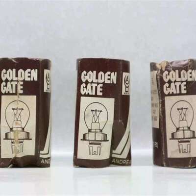 议价Lot 3pcs Golden Gate Andrea Lamp Bulb 12V 30 Days Warran