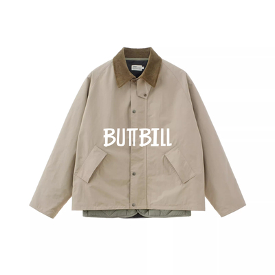 BUTTBILL24AW日系复古猎装夹克三合一两件外套3M新雪丽棉衣服男