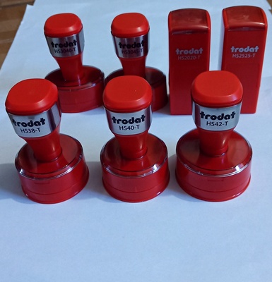 批发卓达HS绿壳手工印章印章38 42 30*45 20*20贴雕刻垫沾印台章