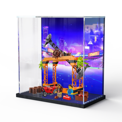 适用乐高60342亚克力展示柜