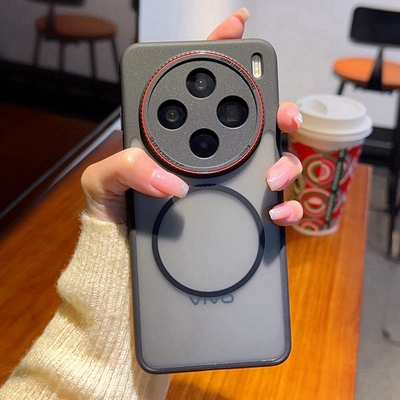 适用vivoX200s手机壳全包防摔徕卡系列红圈镜头X200Ultra保护套高级感简约X200Ultra磁吸款商务男女