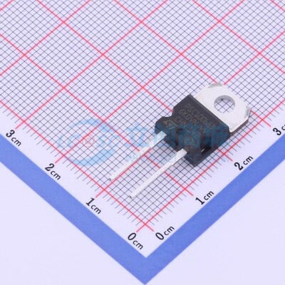 肖特基二极管 STPSC10065D TO-220AC ST(意法半导体) 电子元器件