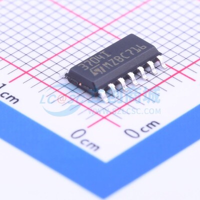 比较器 TS3704IDT SOP-14 ST(意法半导体) 电子元器件 原装正品
