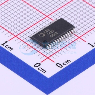 模拟开关多路复用器 ADG1407BRUZ TSSOP-28 ADI(亚德诺) 原装正品