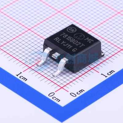 线性稳压器(LDO) MC7815BD2TG TO-263 onsemi(安森美) 电子元器件