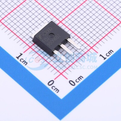 场效应管(MOSFET) FCU900N60Z DPAK-3 onsemi(安森美) 电子元器件