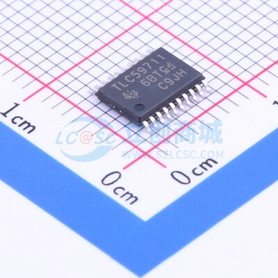 LED驱动 TLC59711PWPR TSSOP-20 TI/德州 电子元器件 原装正品