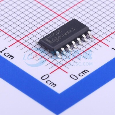 逻辑门 74VHC08MX SOIC-14 onsemi(安森美) 电子元件配单原装正品