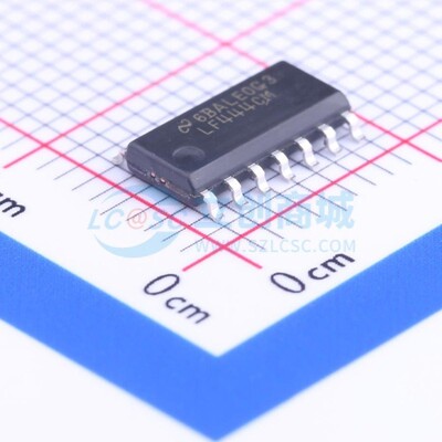 FET输入运放 LF444CMX/NOPB SOIC-14 TI/德州 电子元器件原装正品