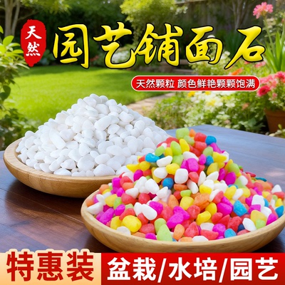 天然五彩雨花石鱼缸铺底砂造景