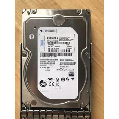 IBM SATA 4TB 7. 2K 49Y6002 49Y6003 49Y6006 X3650 M4 M5 硬盘