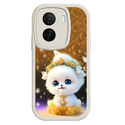 适用于vivoiqooz7手机壳iqooz7x/z7i新款液态硅胶软壳防摔V2270A小羊皮iqooz8/z8x卡通狗V2230EA高级V2272A女