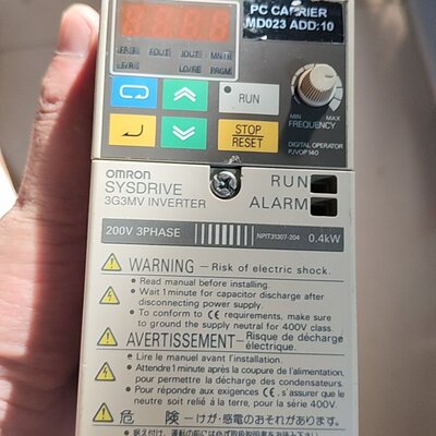 议价变频器 3G3MV- C200404千瓦可维修