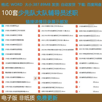 少先队大队辅导员述职报告ppt计划总结竞聘演讲稿