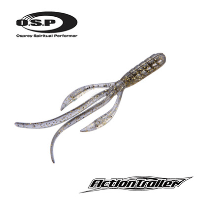 OSPactiontrailer触须虾路亚饵