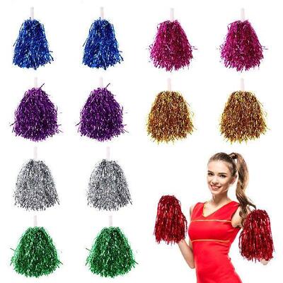 Poms Pom Cheerleading Cheerleader Cheer Pompoms
