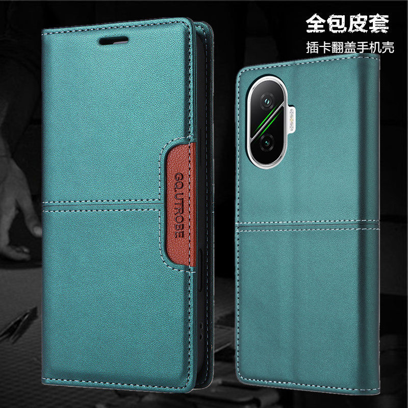适用小米Poco F7 5G手机壳x6pro翻盖插卡x8皮套xiaomi pocox7pro case电话外壳xiomiF8u高档F6pro手機殼cover