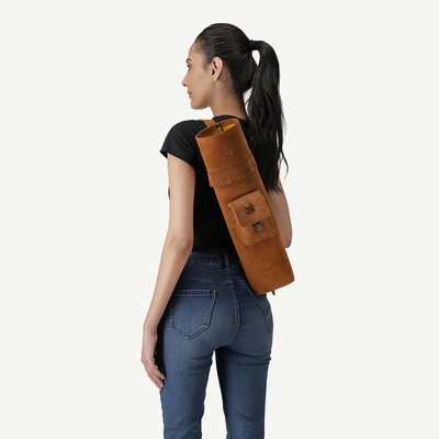 德国熊爪纯牛皮射箭箭壶箭囊箭包