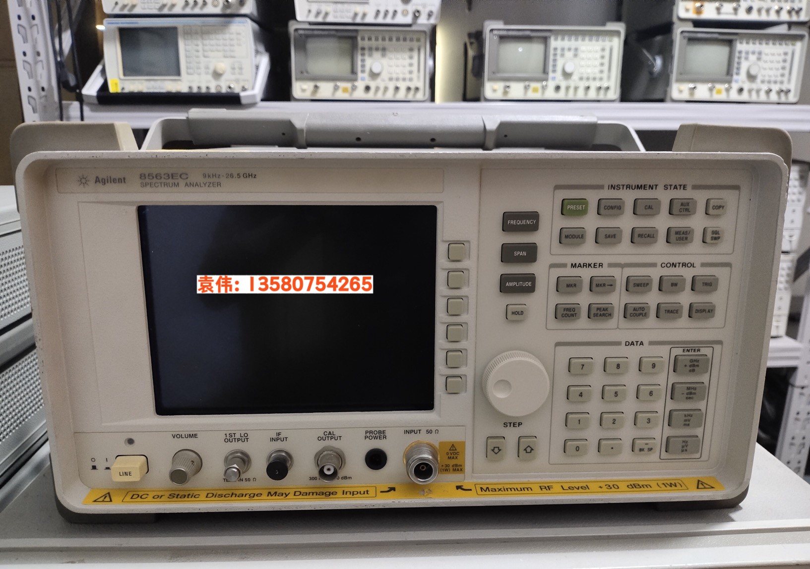 原装美国Agilent安捷伦8563EC/8654EC/8561EC/8565EC频谱分析仪