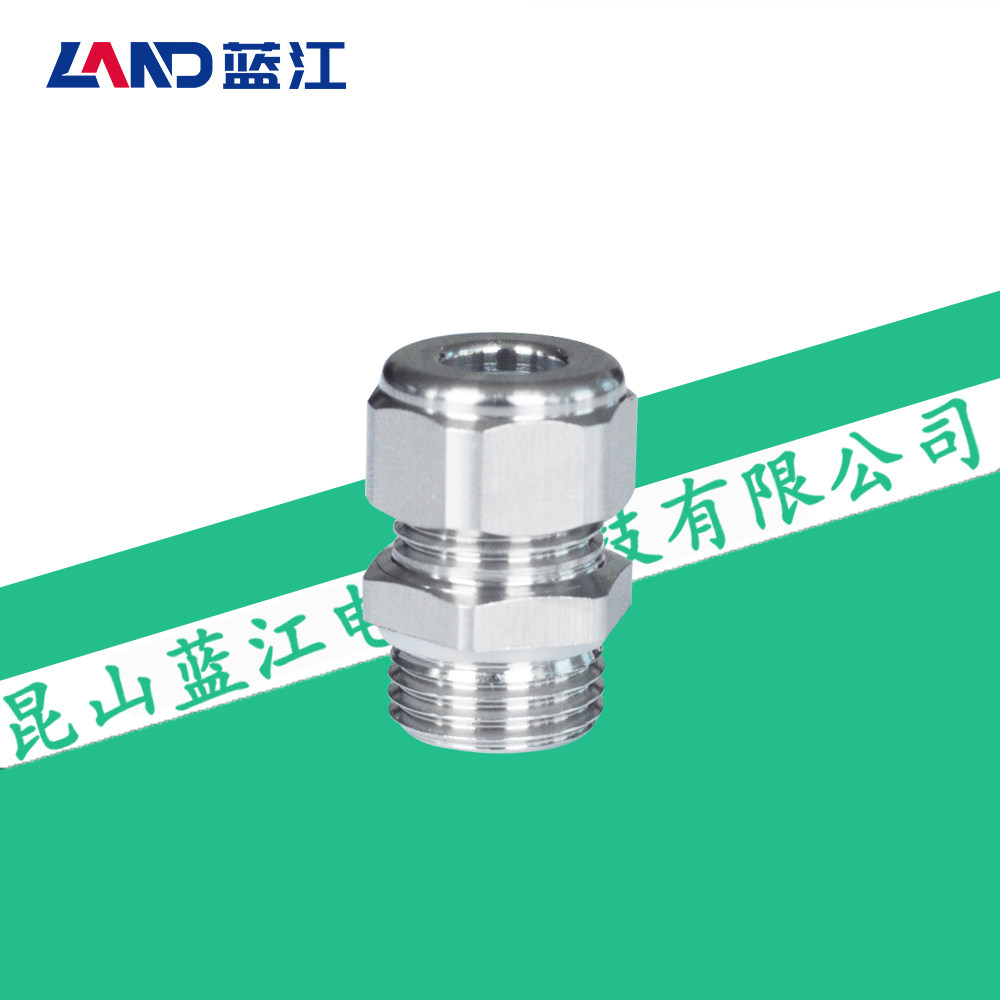 蓝江LAND 硅胶不锈钢电缆防水接头耐热耐高温密封格兰头IP68葛兰