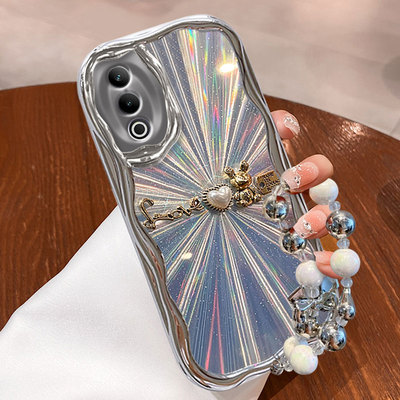 电镀奢华镭射适用oneplus一加Ace3V手机壳女NordCE3全包Ace2V保护套11防摔NordCE4潮流Ace散热Ace2高级感