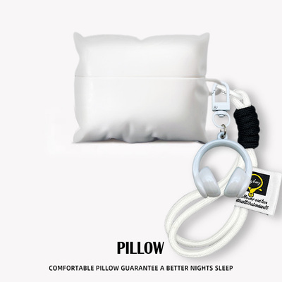 适用vivo TWS 5保护套硅胶vivotws5hifi版蓝牙耳机壳vivo TWS 4保护壳枕头Air3 Pro高级感A4充电盒防摔