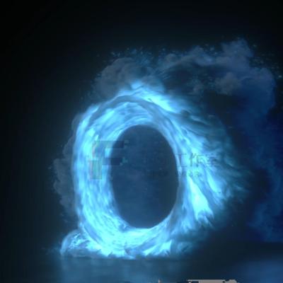 使用houdini20制作旋转的pyro转送们 自动发货