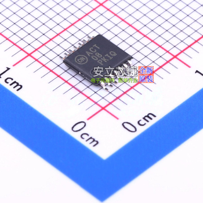 逻辑门 74ACT08MTCX TSSOP-14 onsemi(安森美) 电子元件全新原装