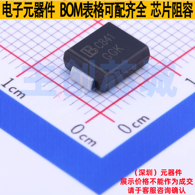 静电保护器(TVS/ESD) SMCJ60A/TR13 DO-214AB Brightking/君耀