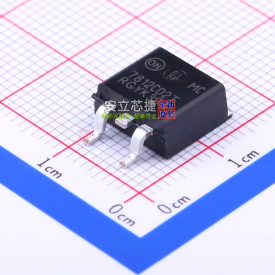 线性稳压器(LDO) MC7812CD2TR4G TO-263 onsemi(安森美) 全新原装