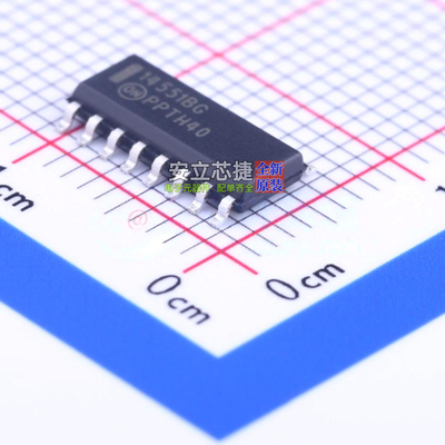 模拟开关/多路复用器 MC14551BDR2G SOIC-16 onsemi(安森美)