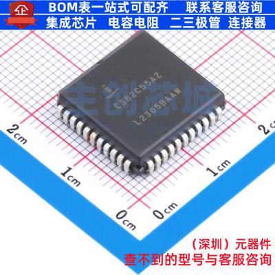 I/O扩展器 CS82C55AZ96 PLCC-44(16.58x16.58) RENESAS(瑞萨)/IDT