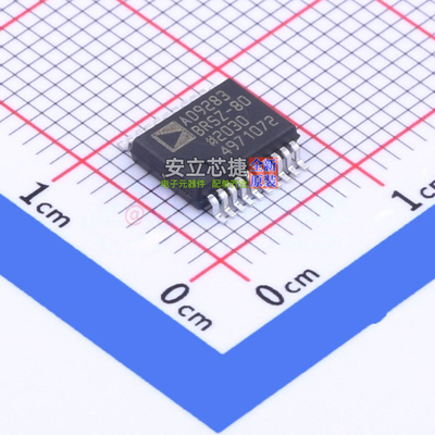模数转换芯片ADC AD9283BRSZ-RL80 SSOP-20 ADI(亚德诺) 全新原装