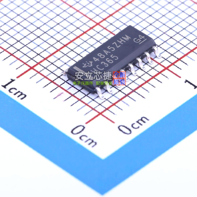 缓冲器/驱动器/收发器 SN74HC365DR SOIC-16 TI/德州 电子元器件