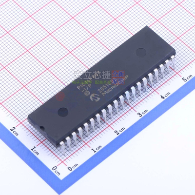 单片机(MCU/MPU/SOC) PIC16F887-I/P PDIP-40 MICROCHIP(微芯)