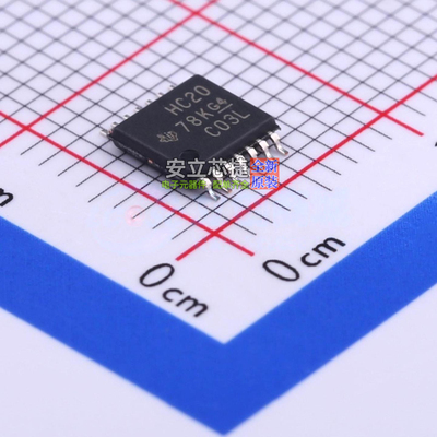 逻辑门 SN74HC20PWR TSSOP-14 TI/德州 电子元器件配单全新原装
