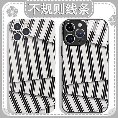 不规则线条手机壳3D立体特效