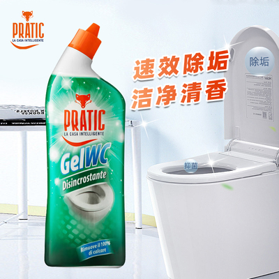 【PRATIC狐狸爸爸】意大利进口速效去重垢洁厕灵尿垢洁厕剂马桶