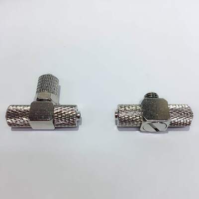 新款T型快拧锁紧三通 螺纹微型金属气管接头MHE4-M5 M--4 M-5HT-6