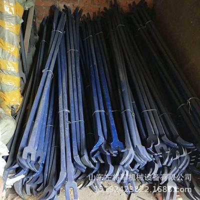 羊角岔口起钉器铁路道钉起子铁路撬棍1.5米矿用开口撬杠撬棍