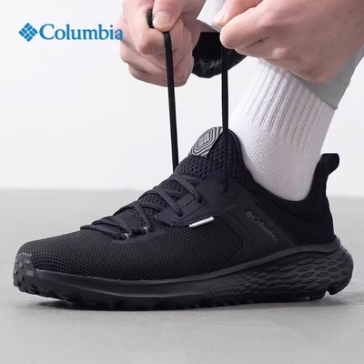 哥伦比亚户外男子网面抓地徒步鞋